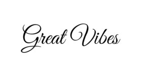 Great Vibes font - Dafont Style