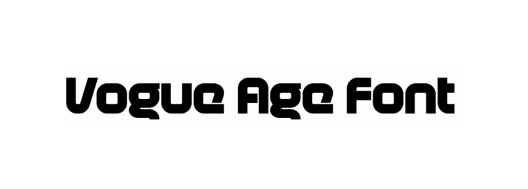 Vogue Age Font - Dafont Style