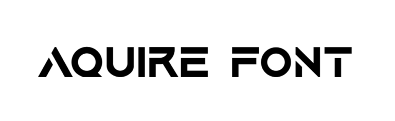 Aquire Font - DafontStyle