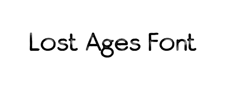 Lost Ages Font - Dafont Style