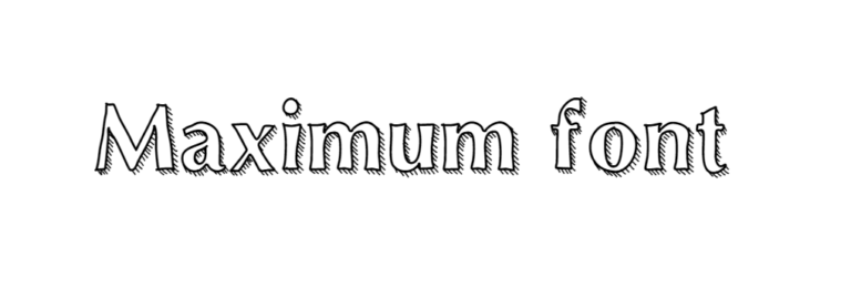 Maximum font - Dafont Style