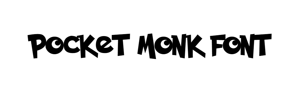 Pocket Monk Font - Dafont Style