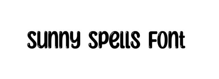 Sunny Spells Font - DafontStyle