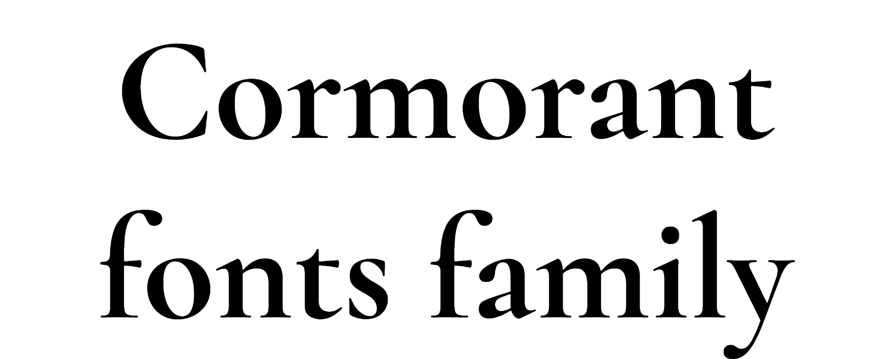 Cormorant Font - DafontStyle
