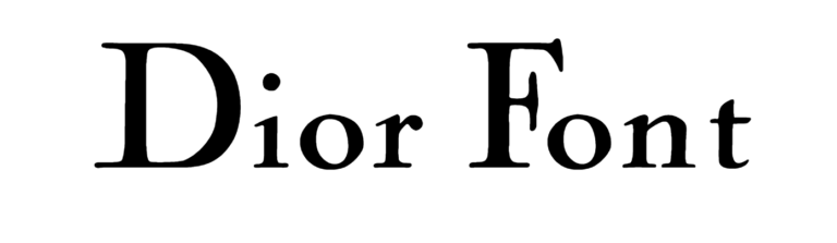 Dior Font - DafontStyle