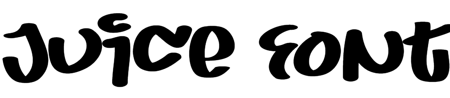 Juice Font - Dafont Style