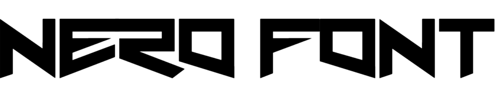 Nero Font - Dafont Style