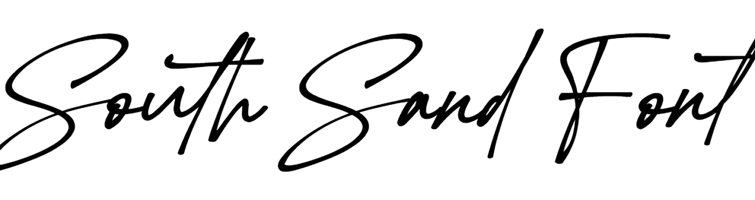 South Sand Font - DafontStyle