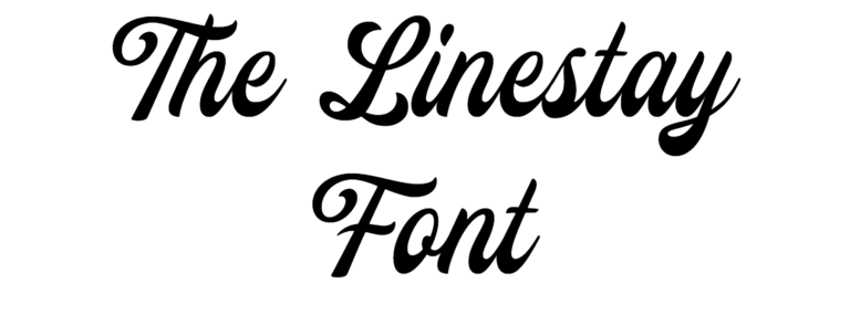 The Linestay Font - Dafont Style