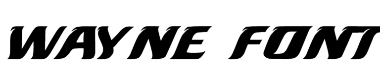 Wayne Font - DafontStyle