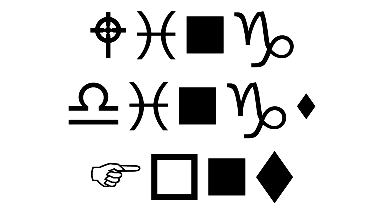 Wingdings Font - DafontStyle