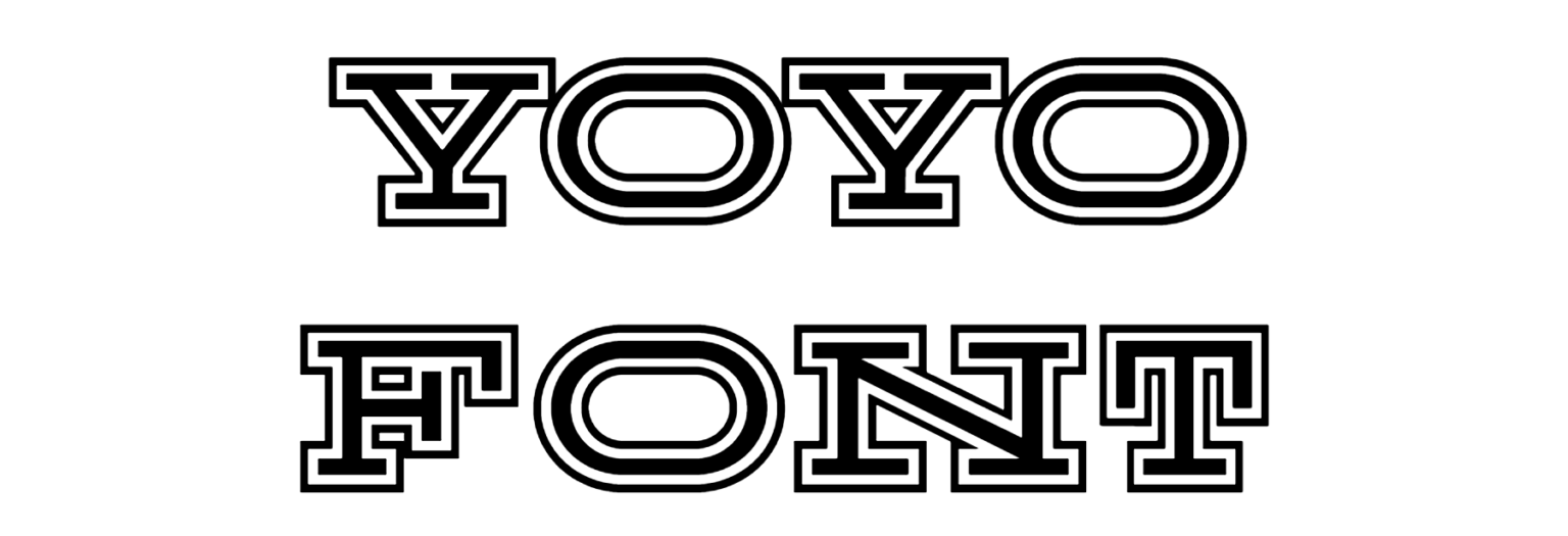 Yoyo Font - Dafont Style