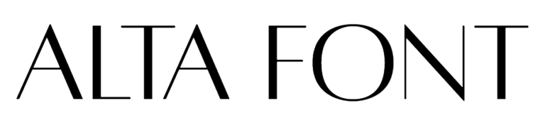 Alta Font - Dafont Style
