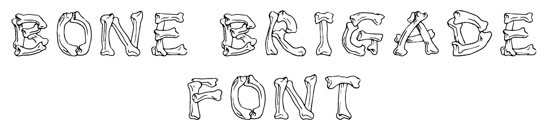 Bone Brigade Font - DafontStyle