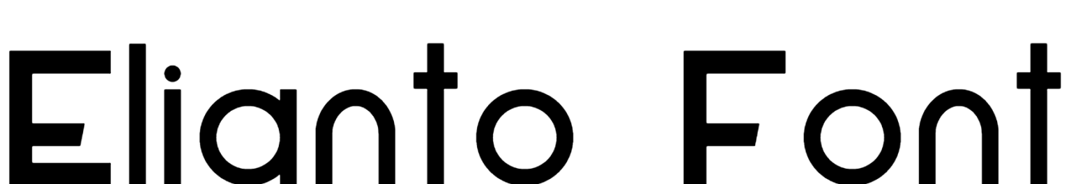 Elianto Font - Dafont Style