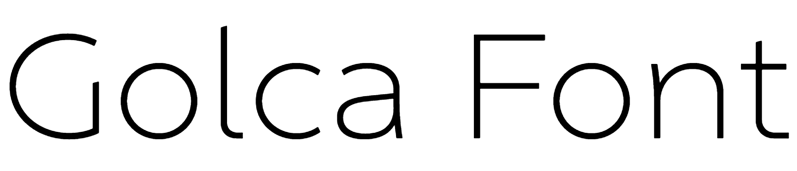 Golca Font - Dafont Style