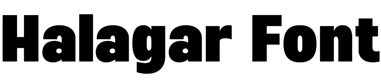Halagar Font - Dafont Style