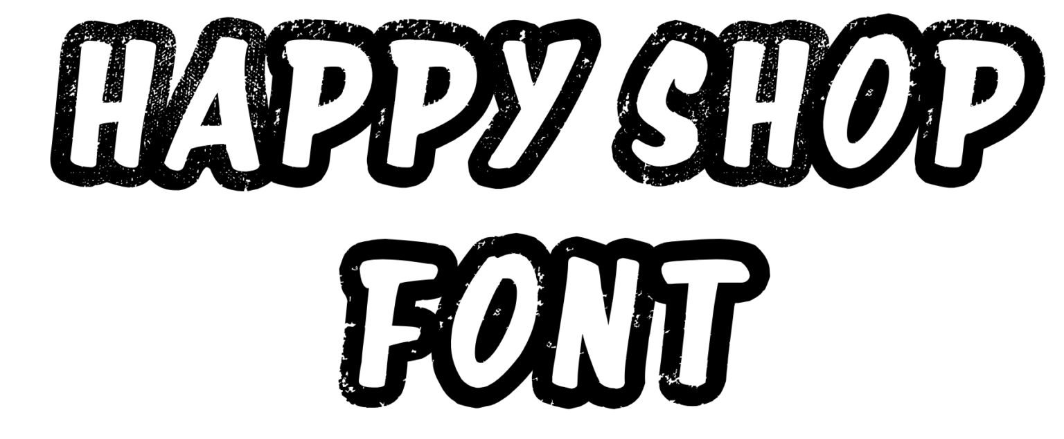 Happy Shop Font - Dafont Style