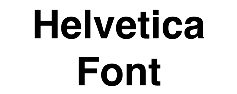 Helvetica Font - Dafont Style