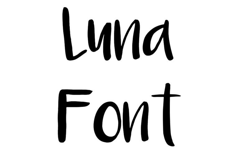Luna Font