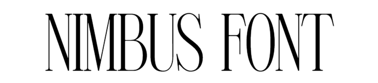 Nimbus Font - Dafont Style
