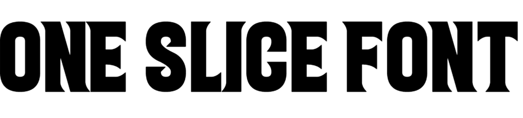 One Slice Font - Dafont Style