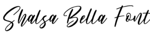 Shalsa Bella Font - Dafont Style