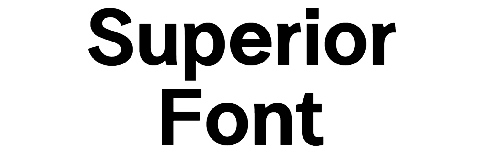Superior Font - DafontStyle