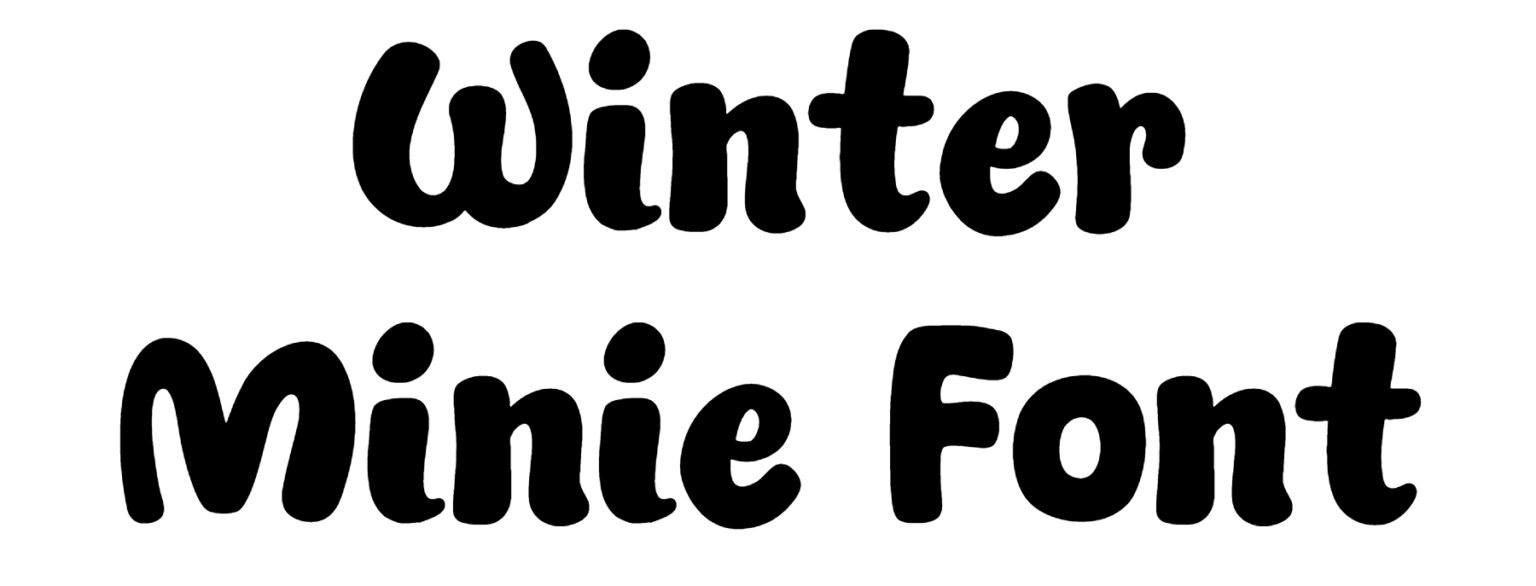 Winter Minie Font - DafontStyle