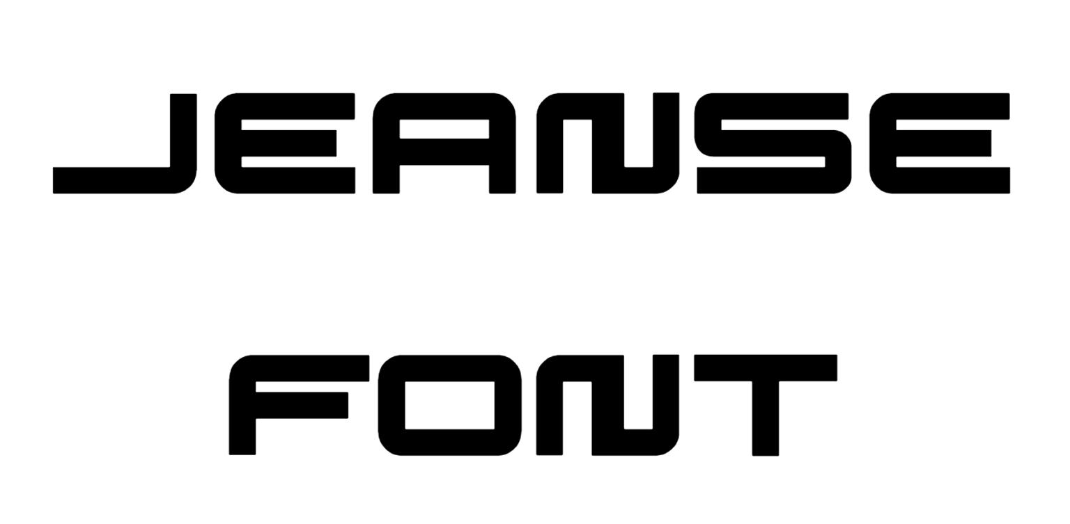 jeans Font - Dafont Style