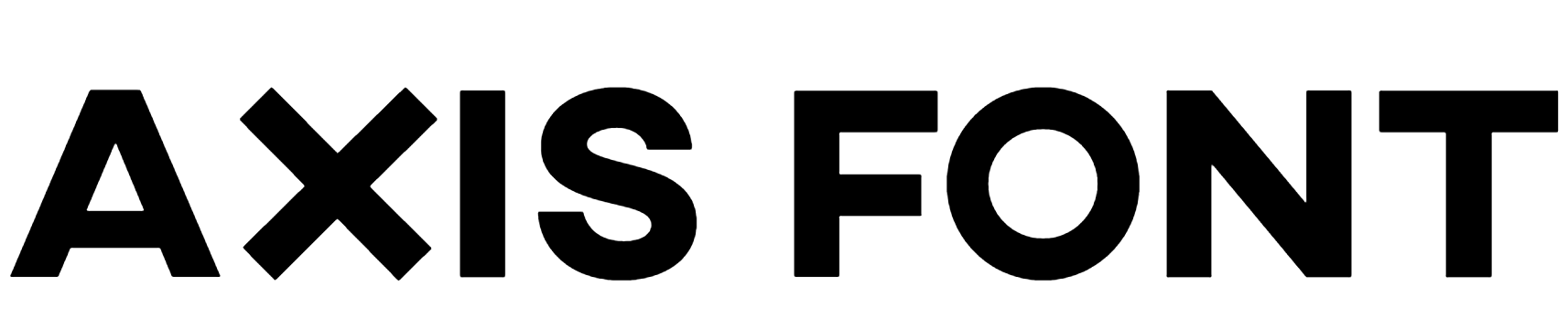 Axis Font - Dafont Style