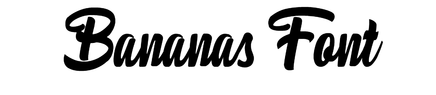 Bananas Font - DafontStyle