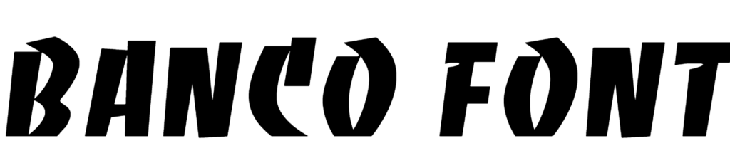 Banco Font - DafontStyle
