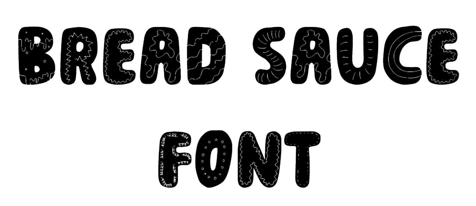 Bread Sauce Font - DafontStyle