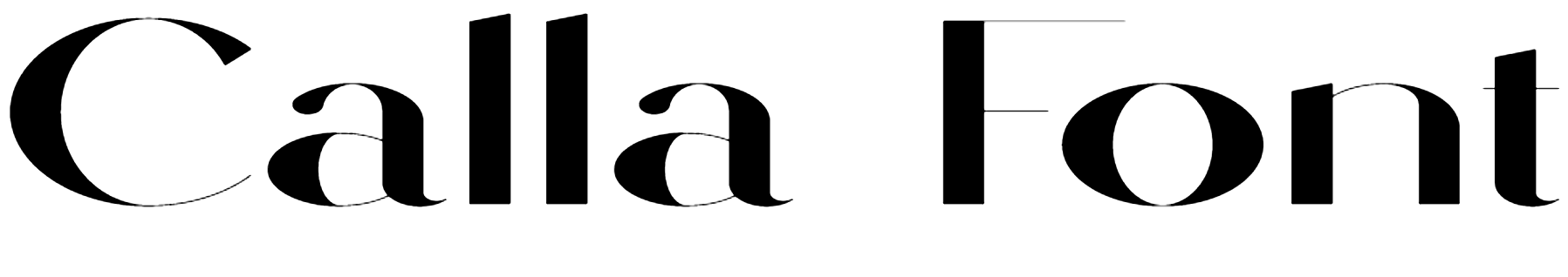 Calla Font - Dafont Style