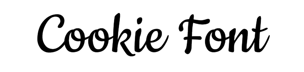 Cookie Font - DafontStyle