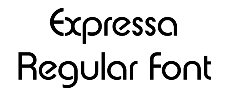 Expressa Regular Font - Dafont Style