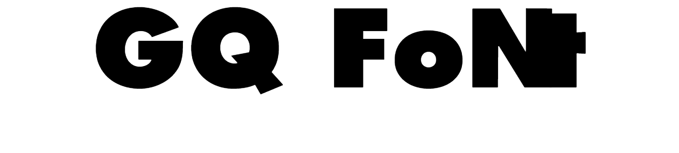GQ Font - dafont style