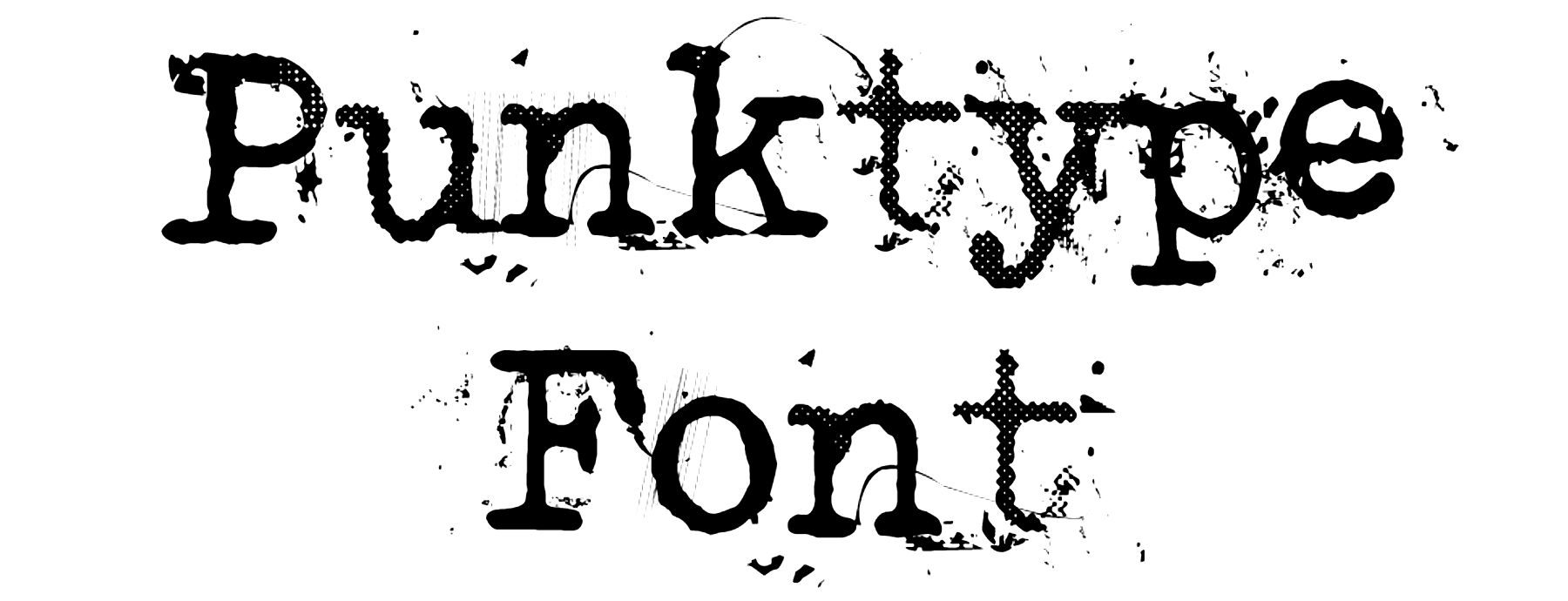 Punktype Font - Dafont Style