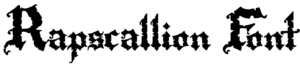 Rapscallion Font - Dafont Style