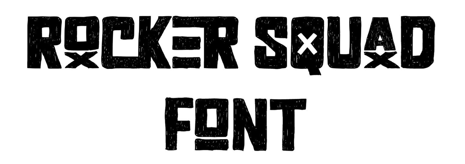 Rocker Squad Font - Dafont Style
