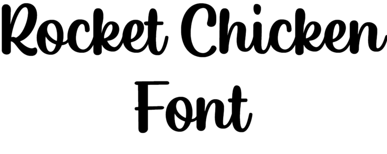 Rocket Chicken Font - DafontStyle