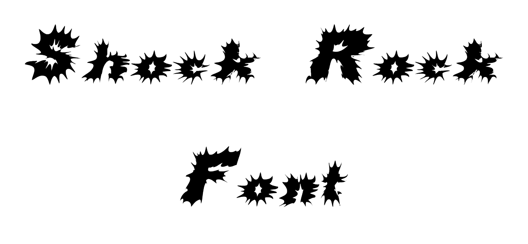 Shock Rock Font - DafontStyle