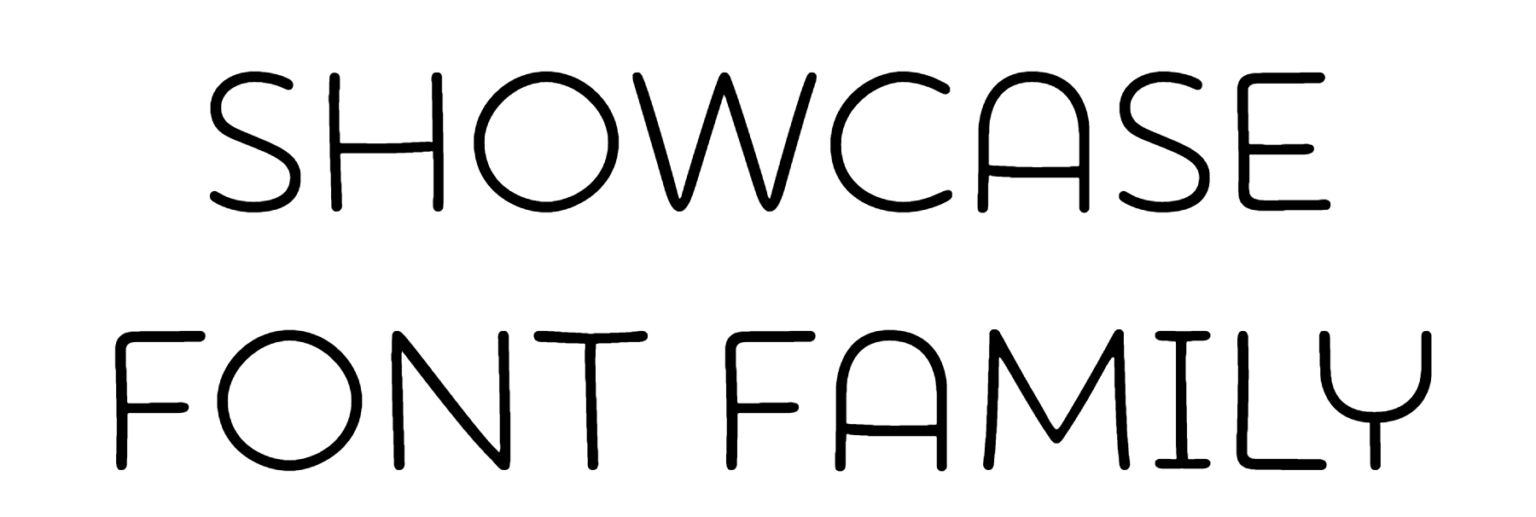 Showcase Font - Dafont Style