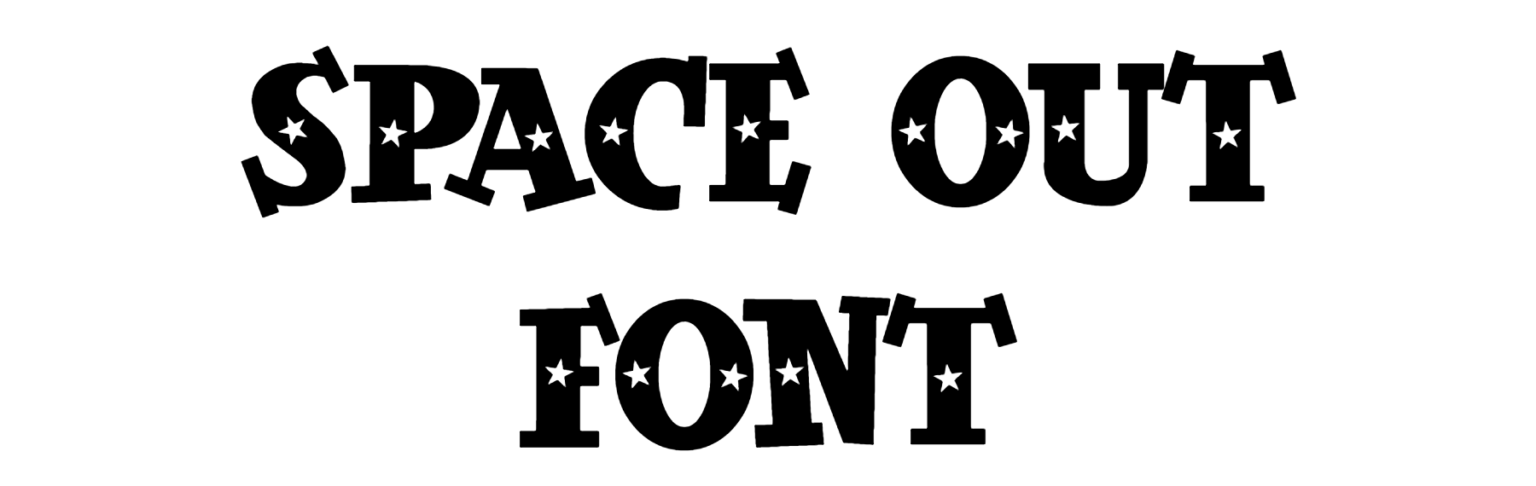 Space Out Font - Dafont Style