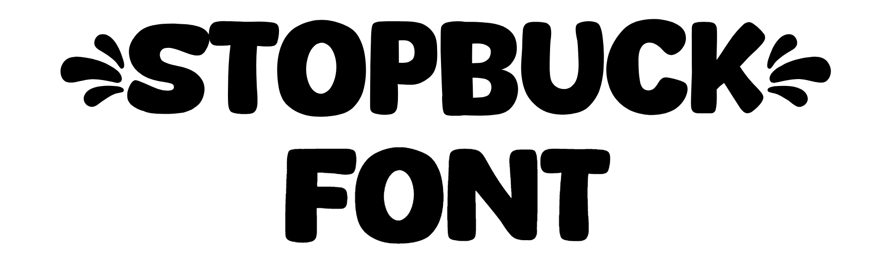 Stopbuck Font - DafontStyle