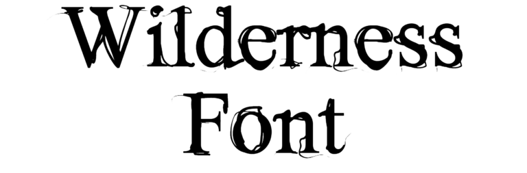 Wilderness Font - DafontStyle