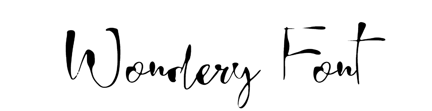 Wondery Font - Dafont Style
