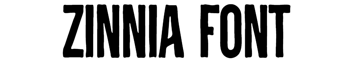 Zinnia Font - Dafont Style