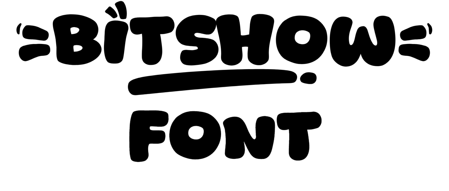 Bitshow Font - Dafont Style